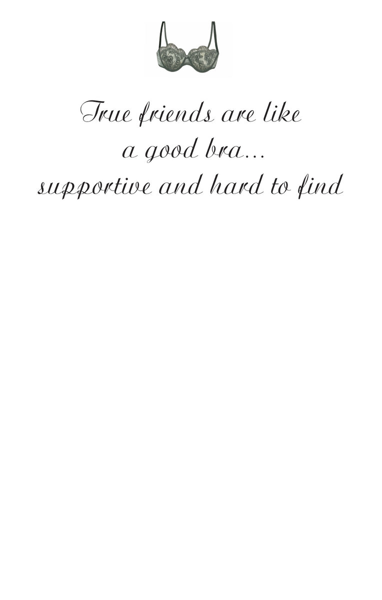 GAD730 Greeting Card Black Bra – Stevie Streck Designs