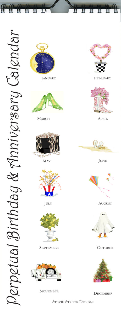 Perpetual Calendar PPC 112 – Stevie Streck Designs
